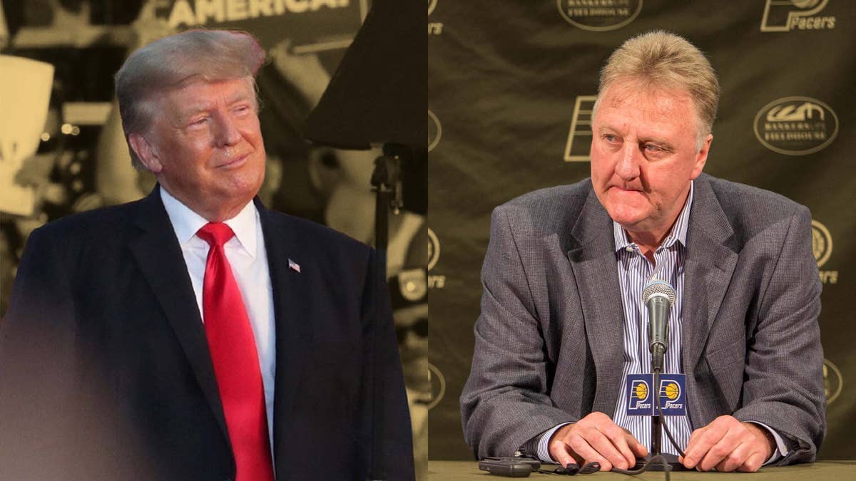 Donald Trump on why Larry Bird thrived as a head coach: "He lets his ...