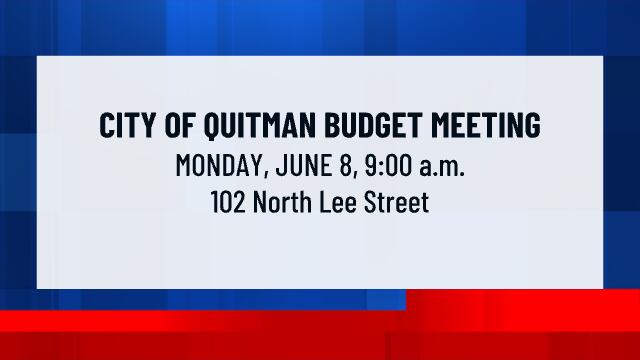 Proposed Quitman budget would cut police staffing