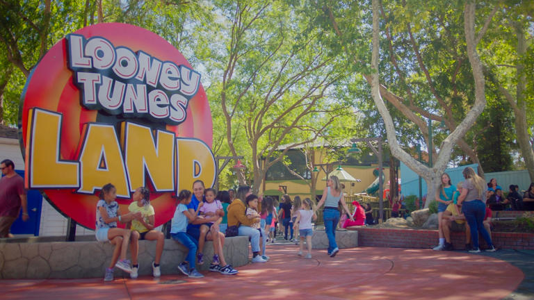 Looney Tunes Land opens at Six Flags Magic Mountain in Los Angeles