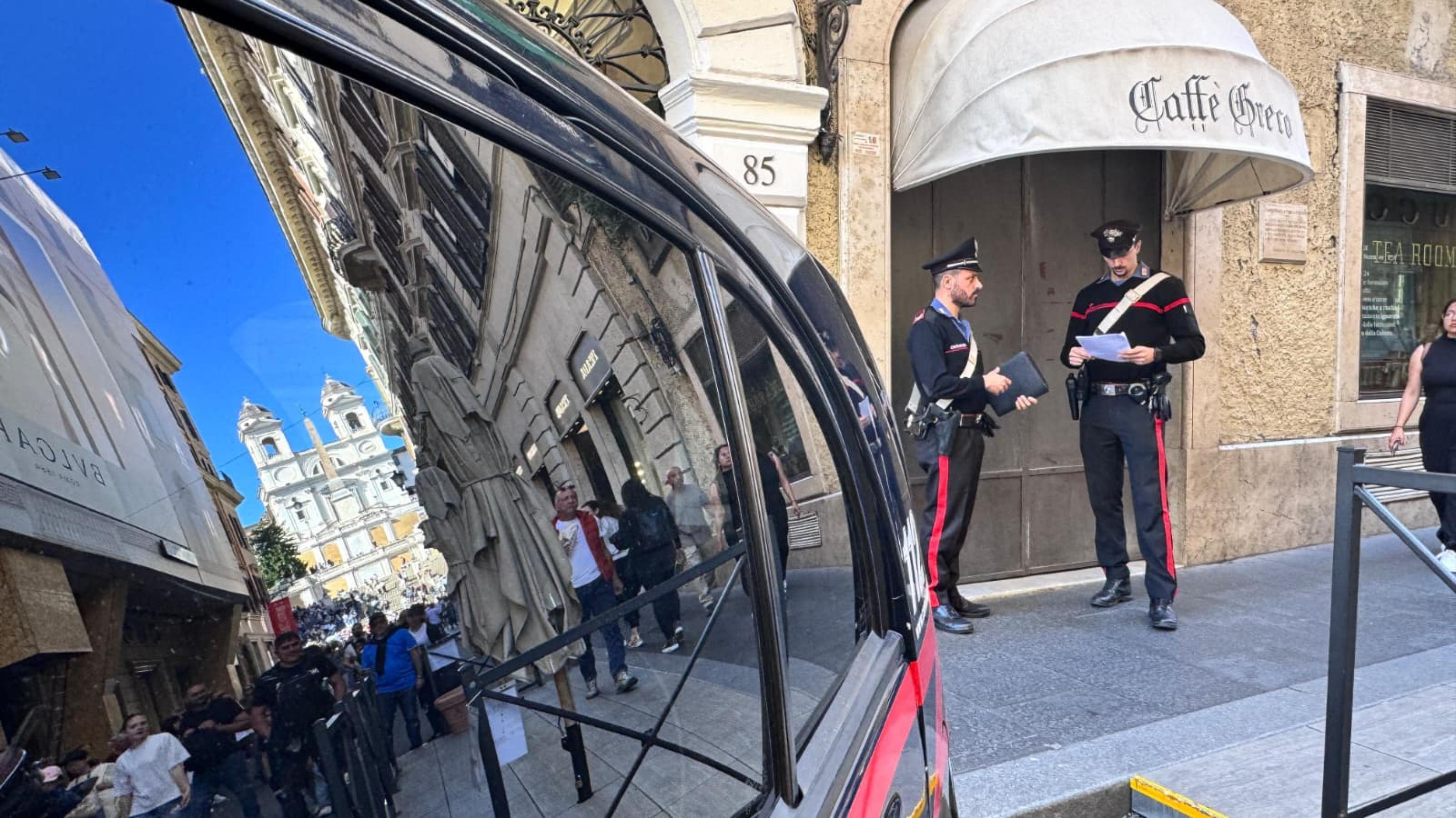 Tar conferma, i beni dentro il Caffè Greco di Roma sono inamovibili
