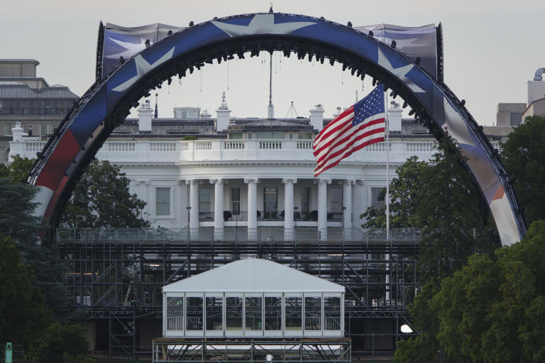 Pics: UFC White House 'Claw' goes live, Dana White expects 'Super Bowl ...