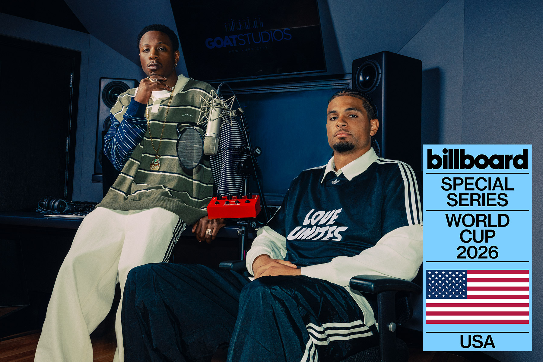 World Cup 2026: USA's Miles Robinson & Joey Badass talk sports & music