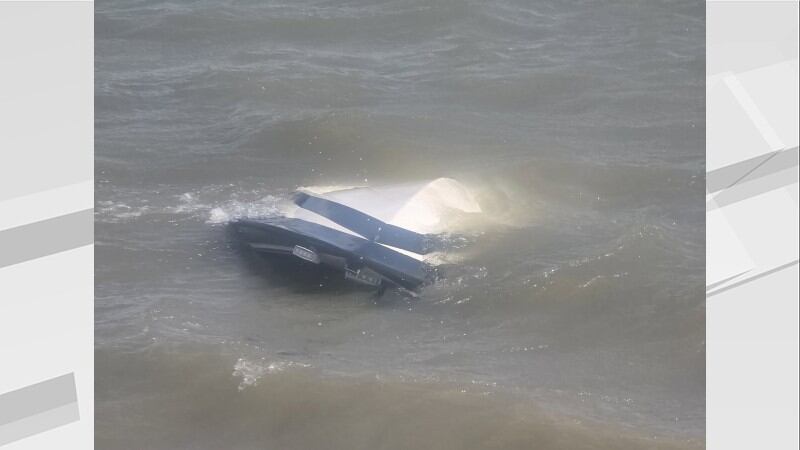Stormy winds flip boat at Beulah Bay Campground, prompting safety reminder