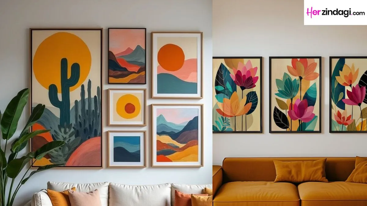 Paintings for home decor that add colour, style & personality to your walls