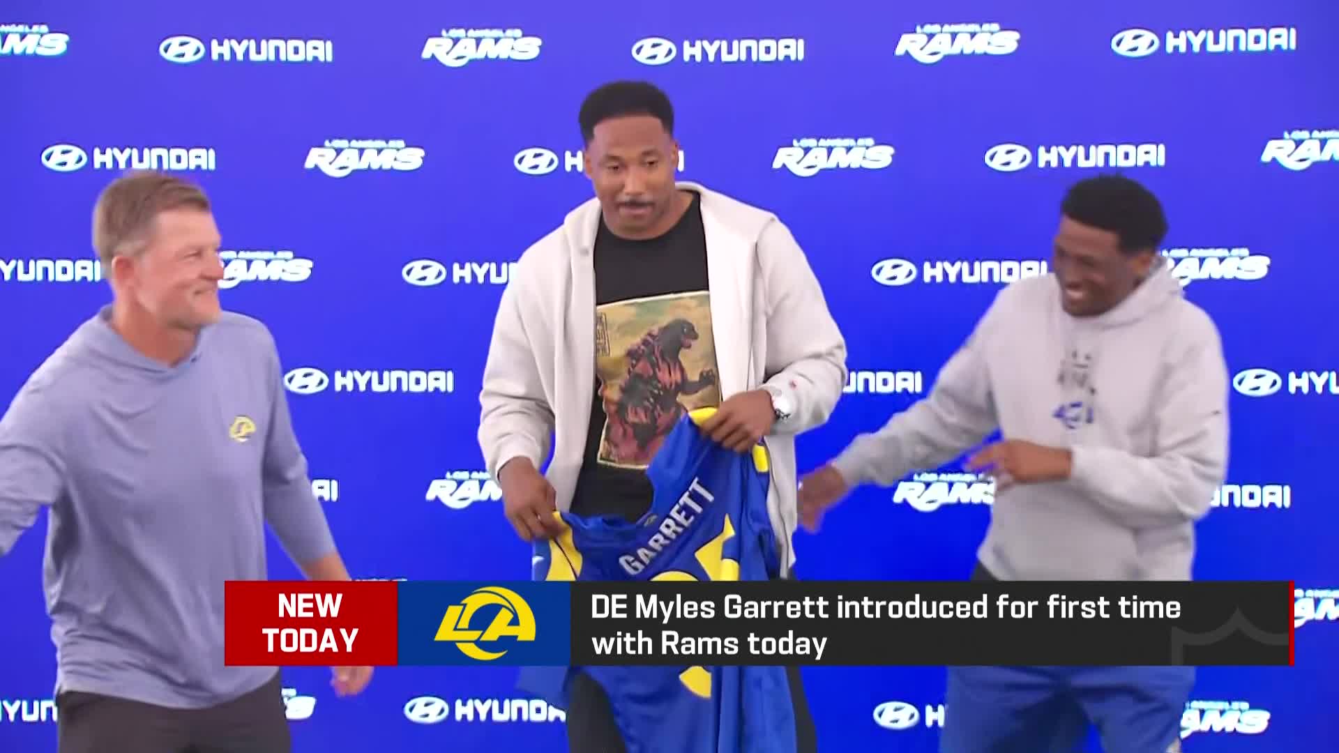 'The Insiders' breakdown Myles Garrett's Rams' intro