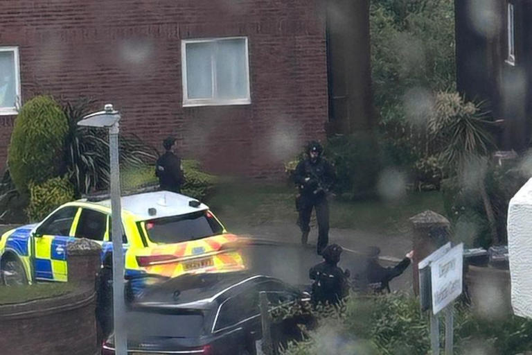 Police statement after armed officers descend on seaside village in Conwy