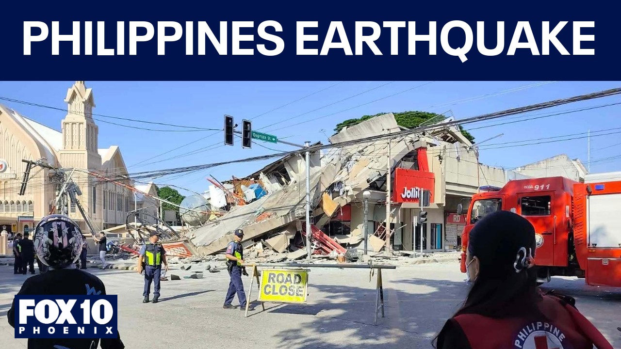 Philippines earthquake leaves dozens dead