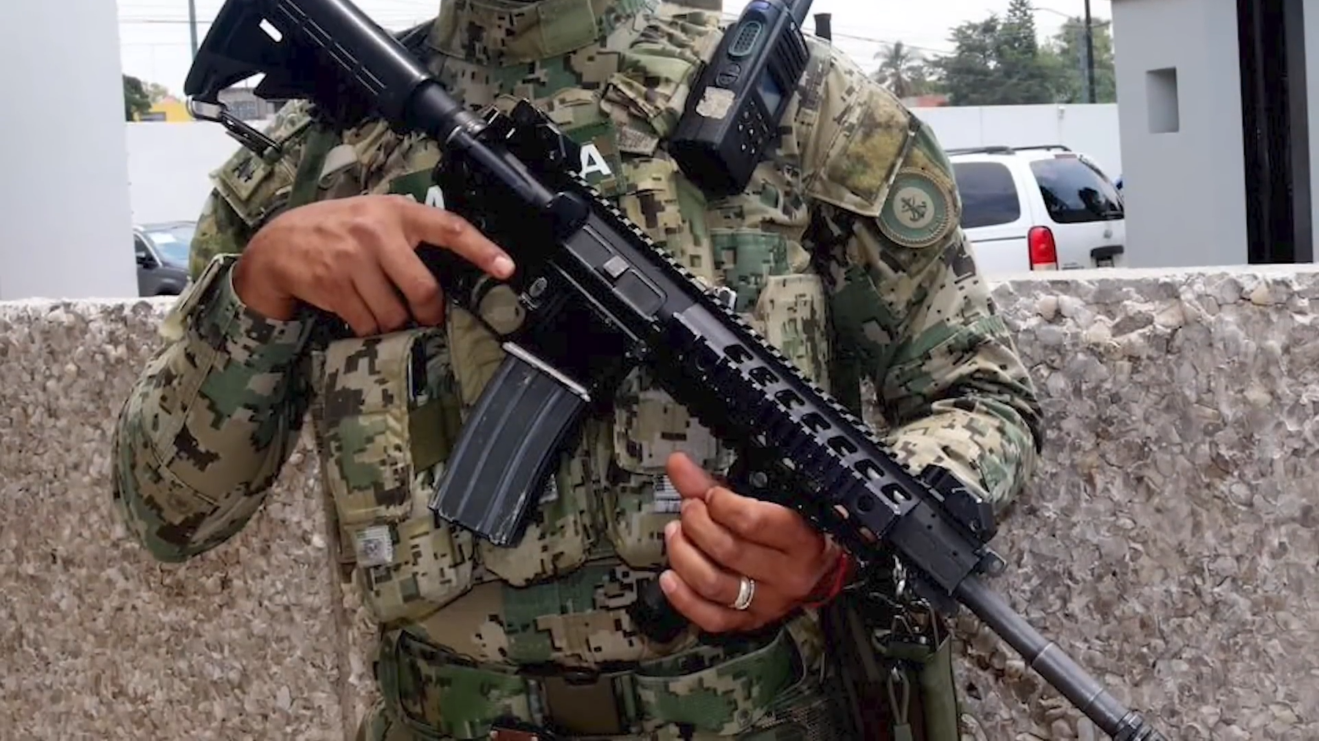 Mexican marine rifle squads - the bizarre USMC-inspired force