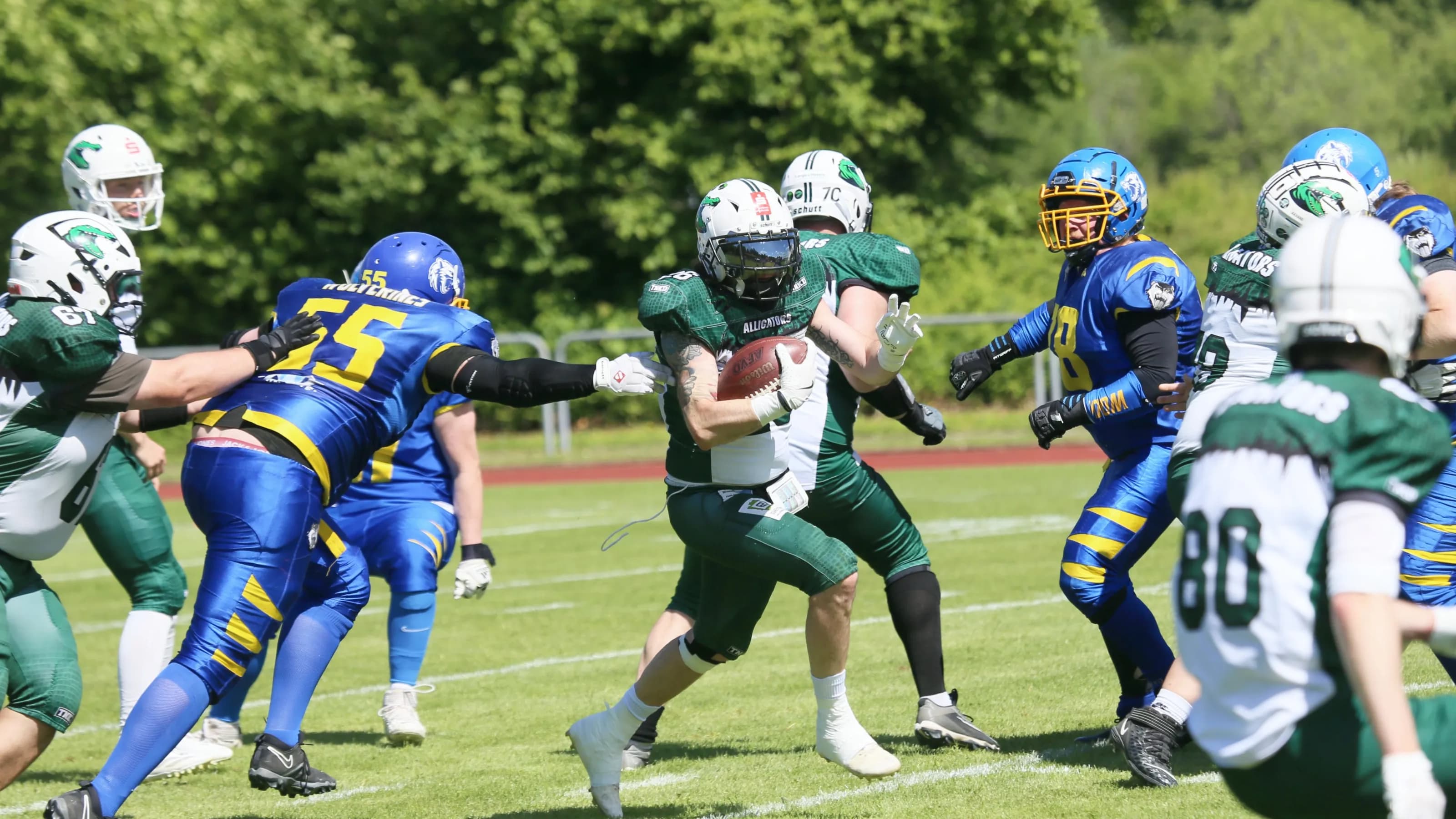 Football-Bezirksliga BW: Albstadt Alligators schlagen Backnang ...