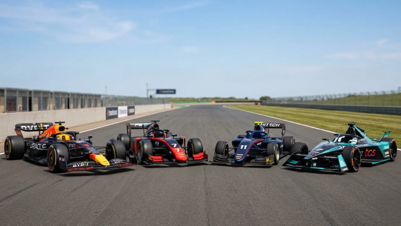 These are the differences between Formula 1, Formula 2, Formula 3 and ...