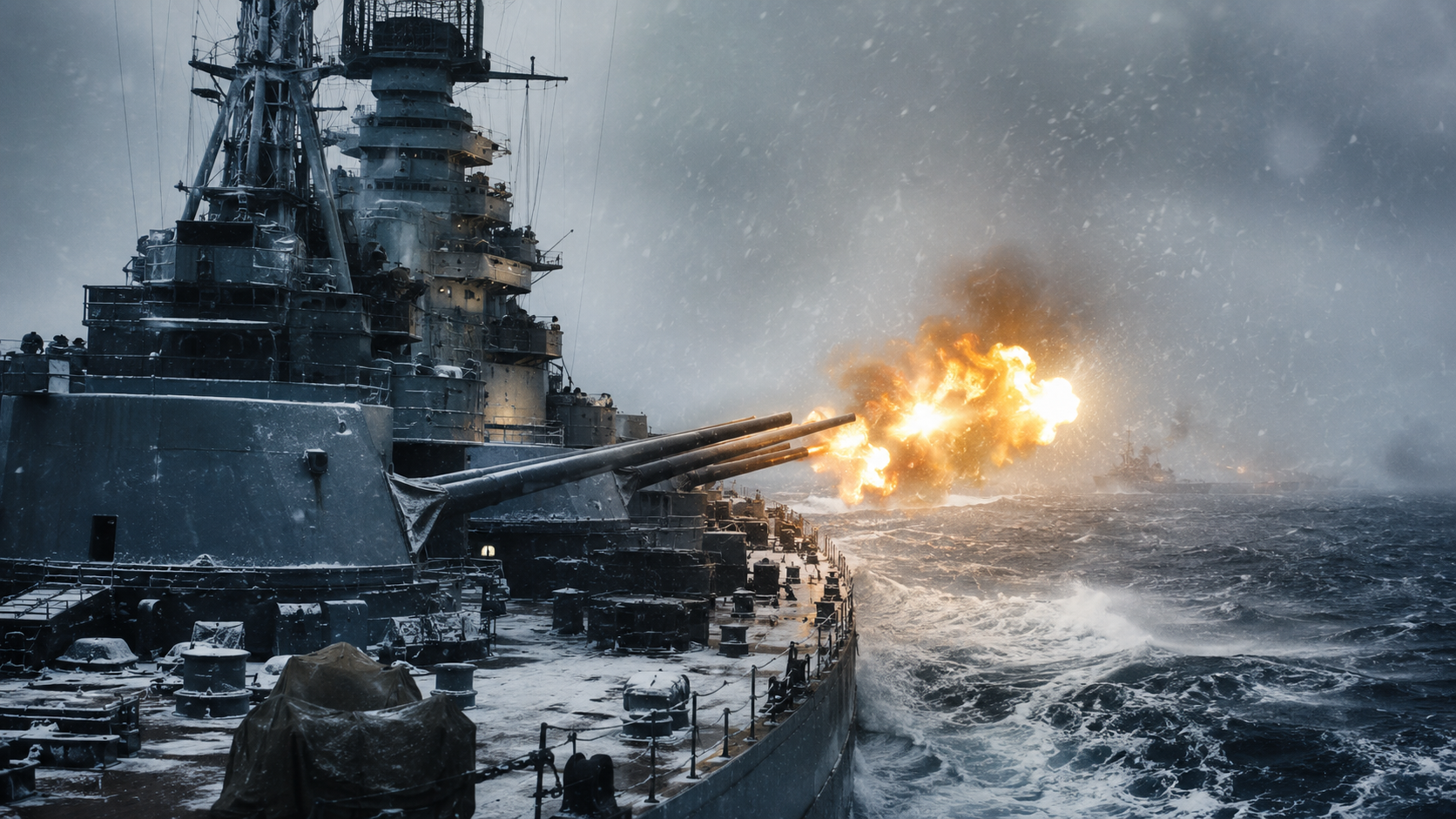 The British battleship that used radar to hunt down Scharnhorst in ...
