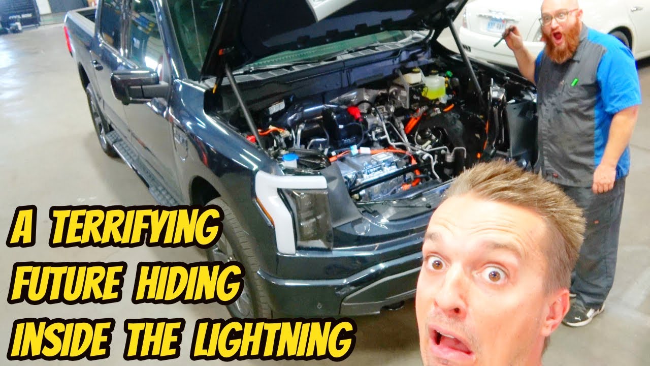 Tearing apart my new Ford Lightning electric truck made my mechanic ...