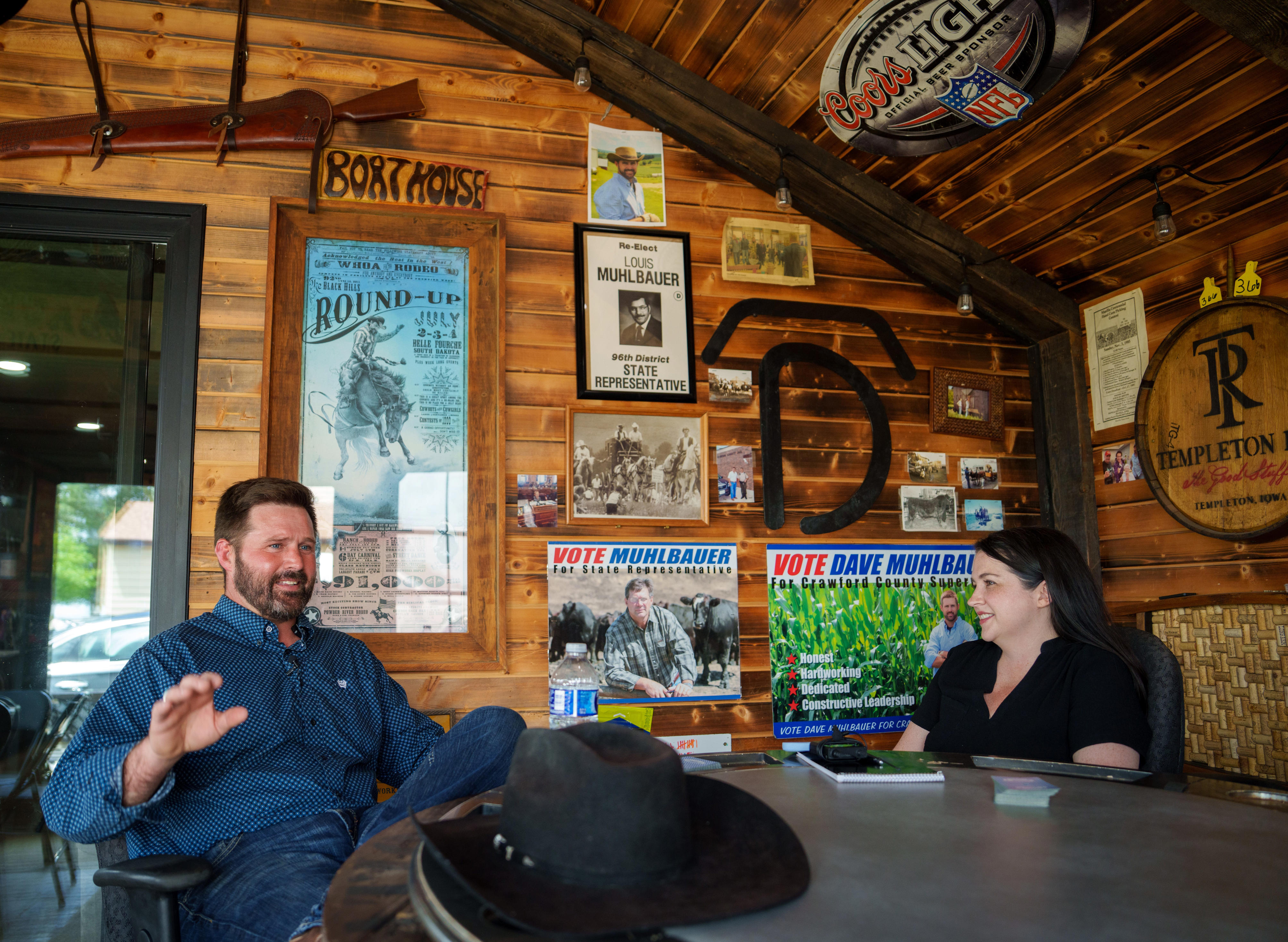 Meet Dave Muhlbauer, Rob Sand's running mate in Iowa governor race