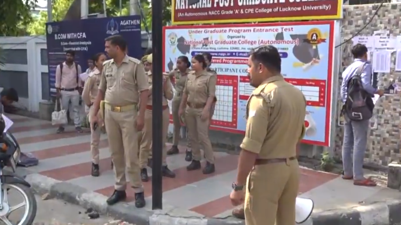 UP police constable recruitment exam 2025 conducted peacefully across ...