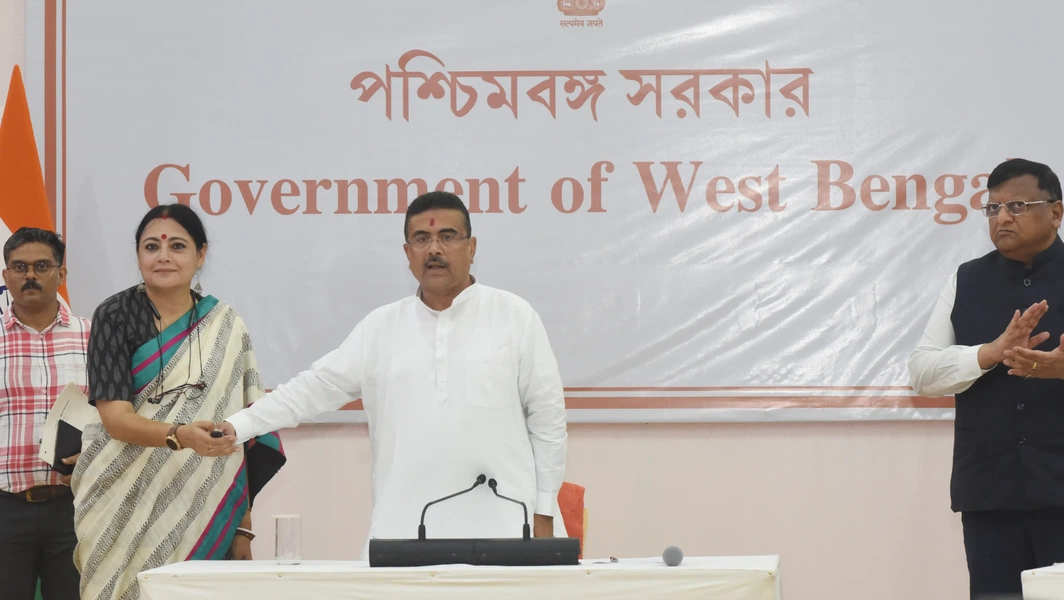 TMC leader arrested after hiding under sarees in cut-money case