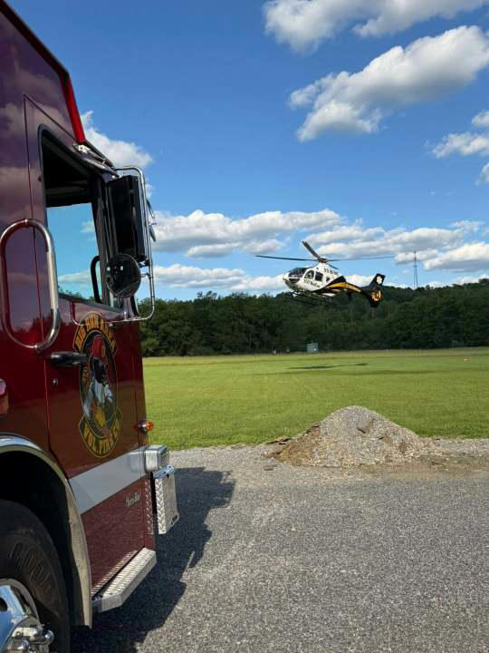 One flown to hospital after being hit by vehicle in Jefferson County
