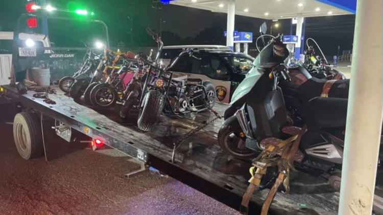 CCPD impounds 20 bikes, makes arrests in crackdown on mini bikes and e ...