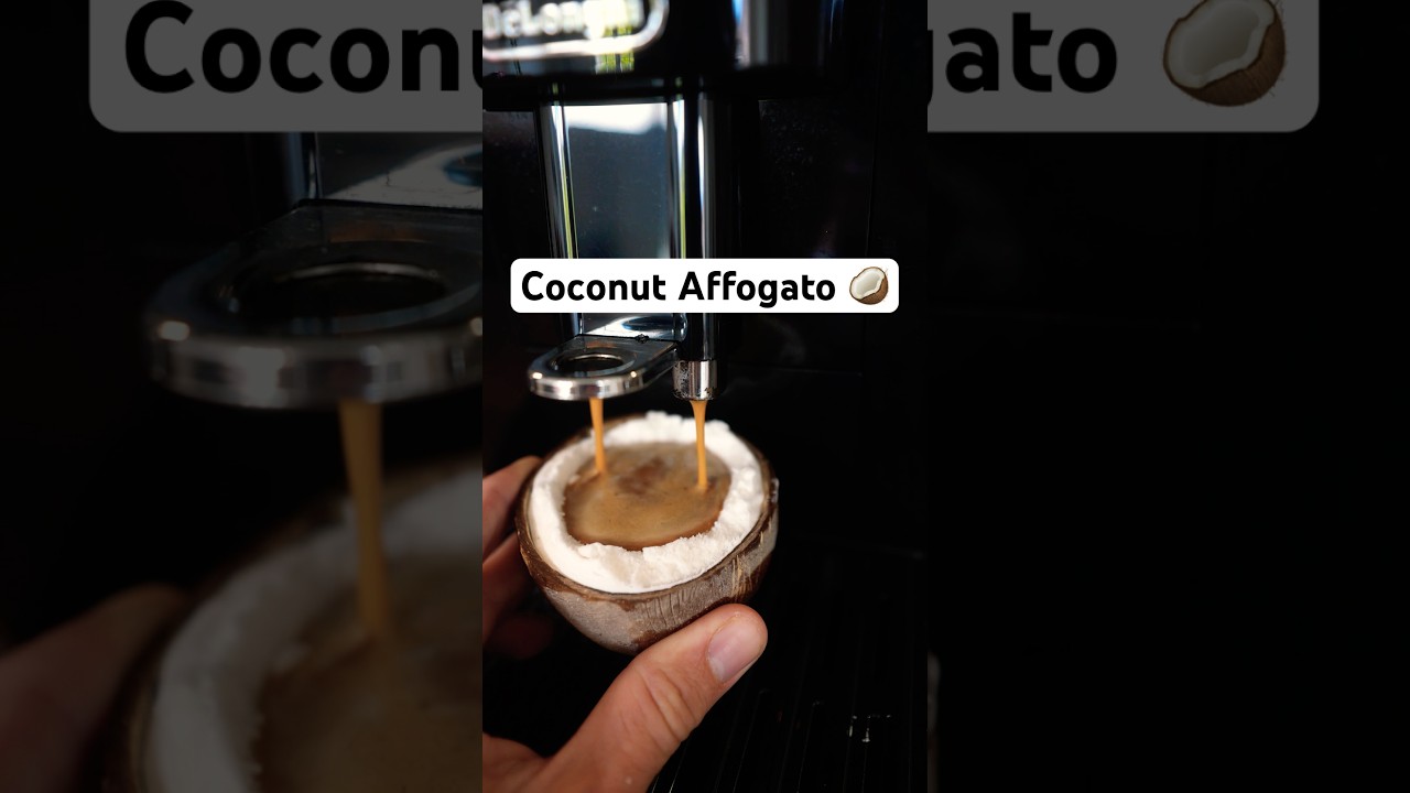 J'ai goûté à l'affogato coco 🥥☕️!