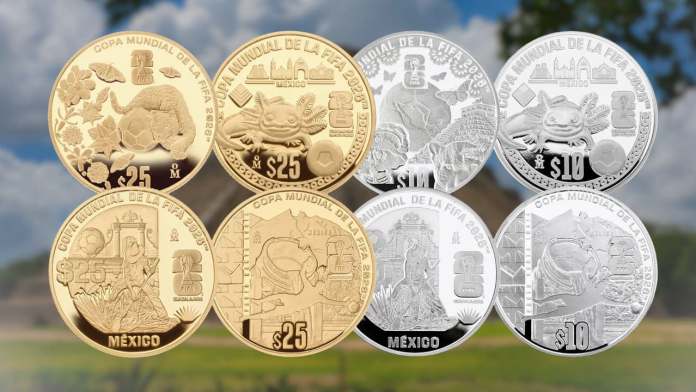 ¿Cuánto cuestan las monedas de oro y plata del Mundial 2026?