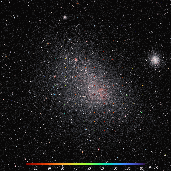 Scientists watch Large Magellanic Cloud slowly tear its smaller sibling ...