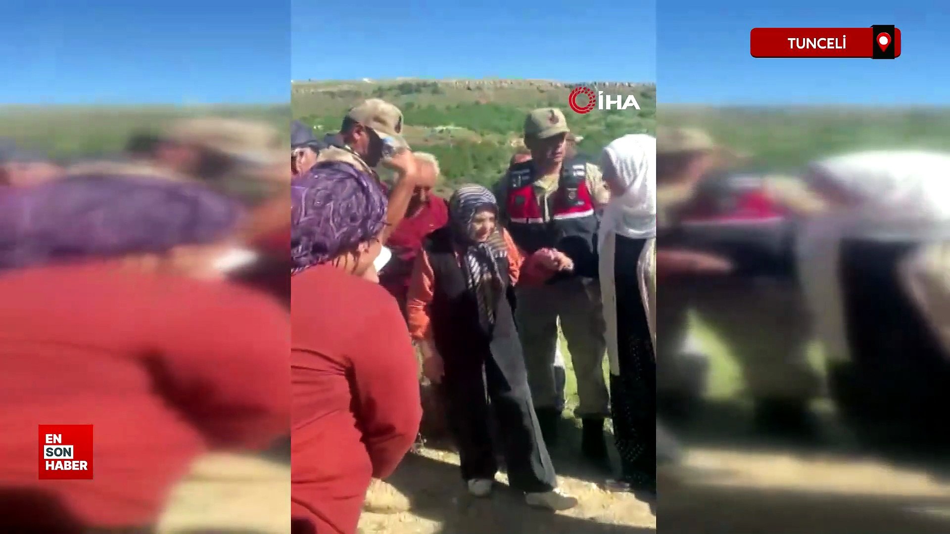 Tunceli'de kaybolan Alzheimer hastası kadını jandarma dere yatağında buldu