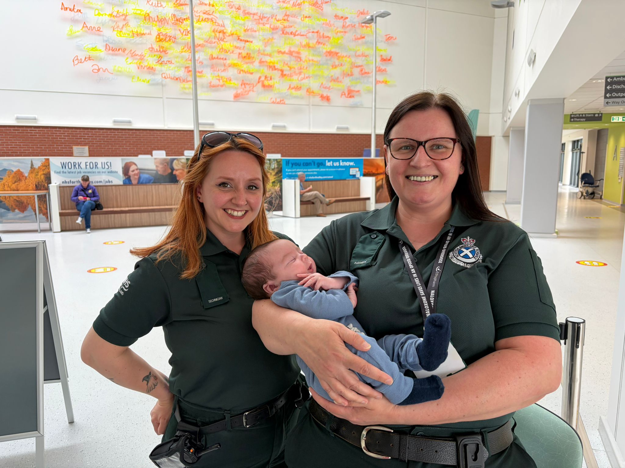 West Lothian mum who went into labour unexpectedly 'forever grateful ...
