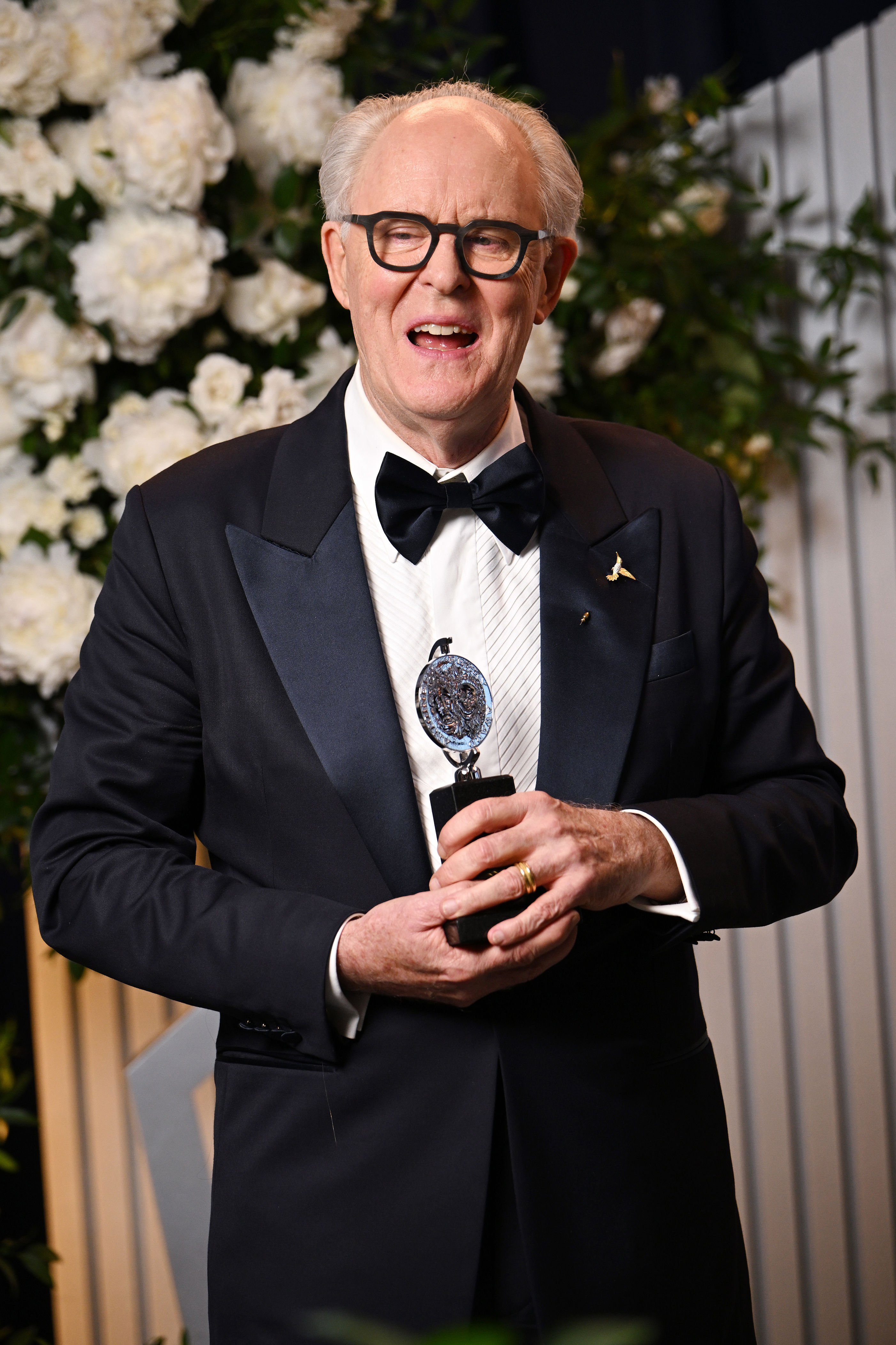 John Lithgow, 80, celebrates making Tony Award history as oldest male ...