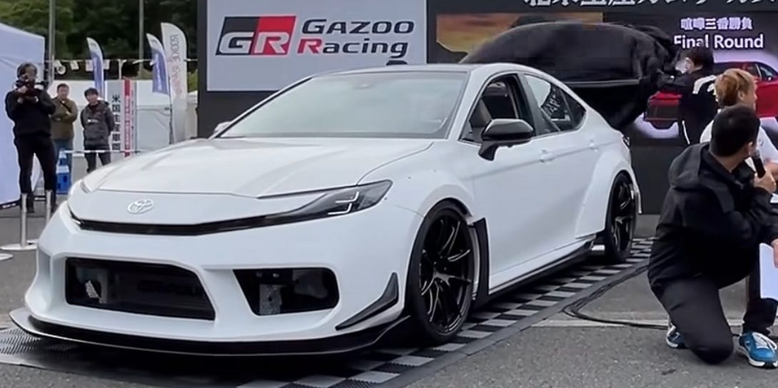 Wait, Toyota built a 7-cylinder, 700-horsepower Camry concept?