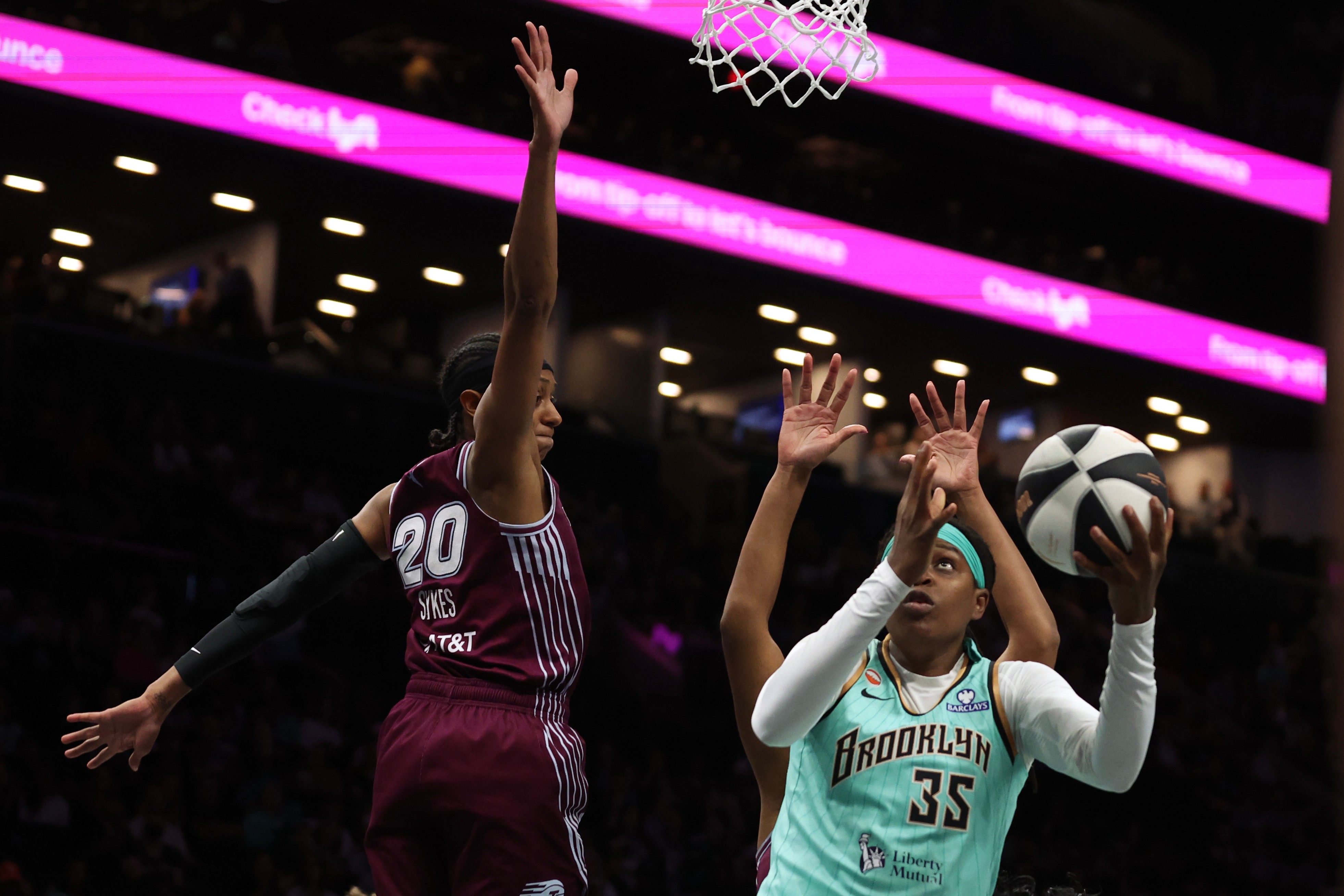 Connecticut retires Jonquel Jones’ No. 35 jersey in pregame ceremony ...