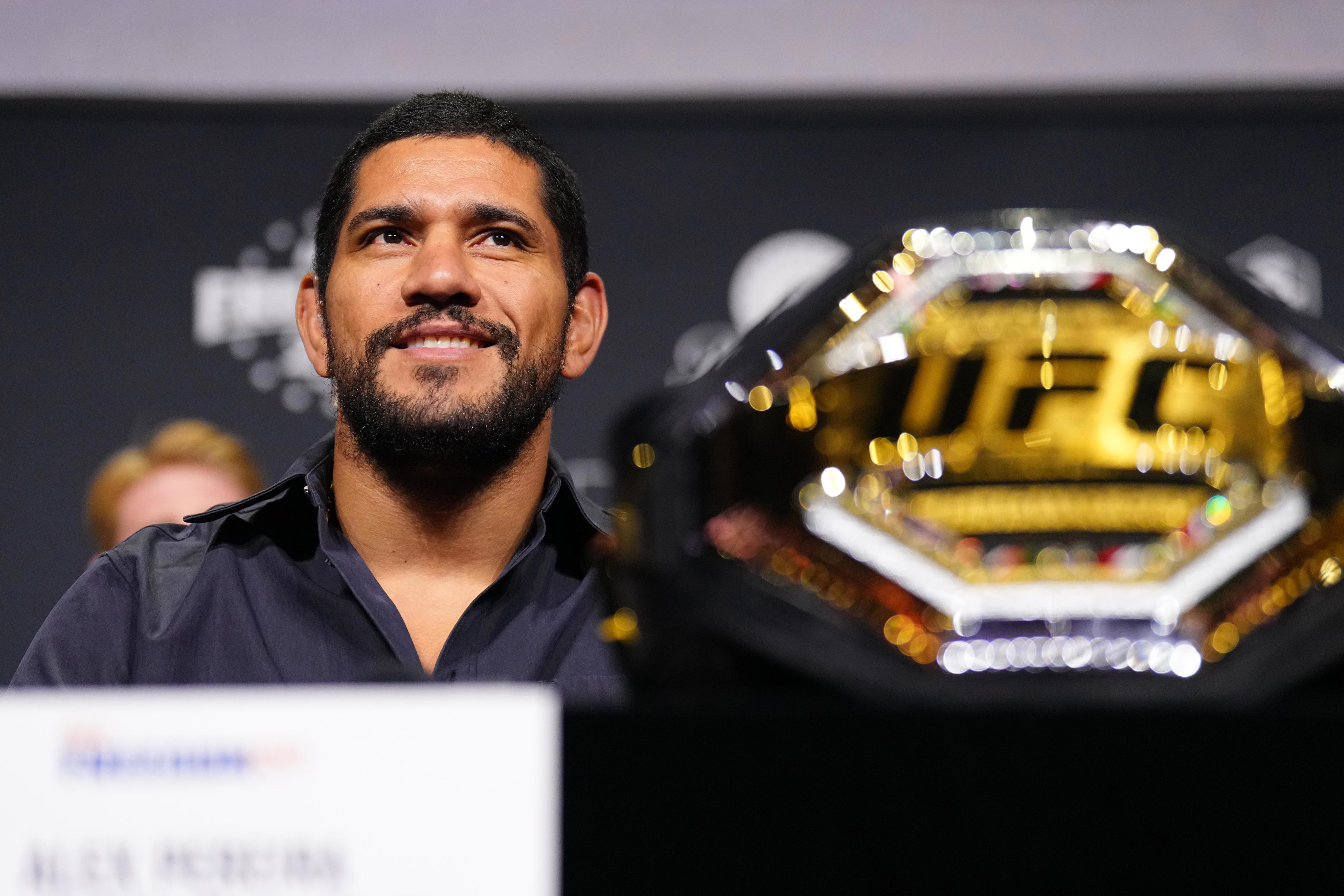 ‘Evolved’ Alex Pereira shrugs off UFC White House collab between Ciryl ...