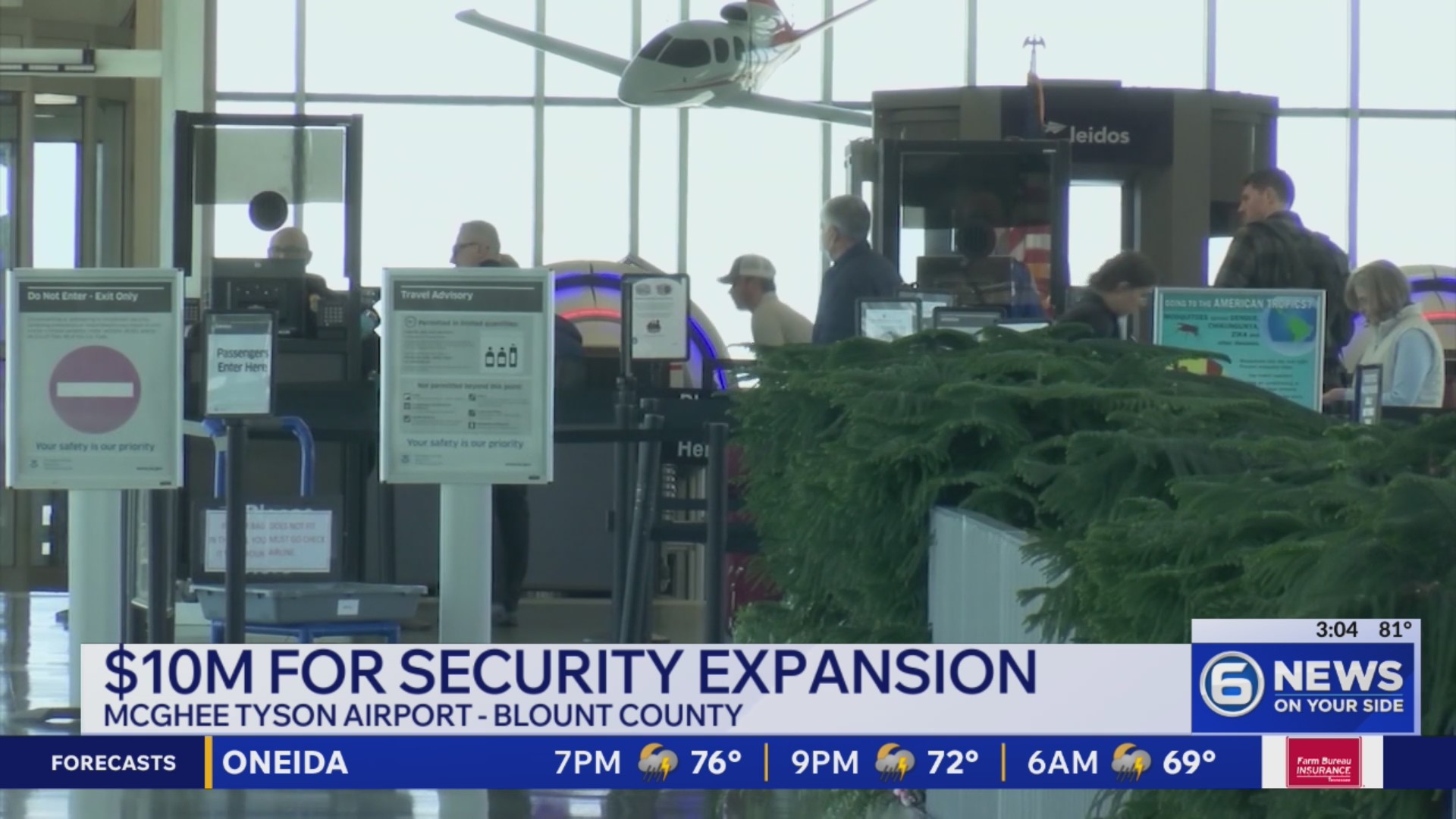 McGhee Tyson Airport getting $10M to expand security checkpoint