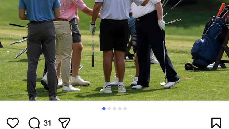 New York Jets player spotted with Trump at Bedminster Golf Club
