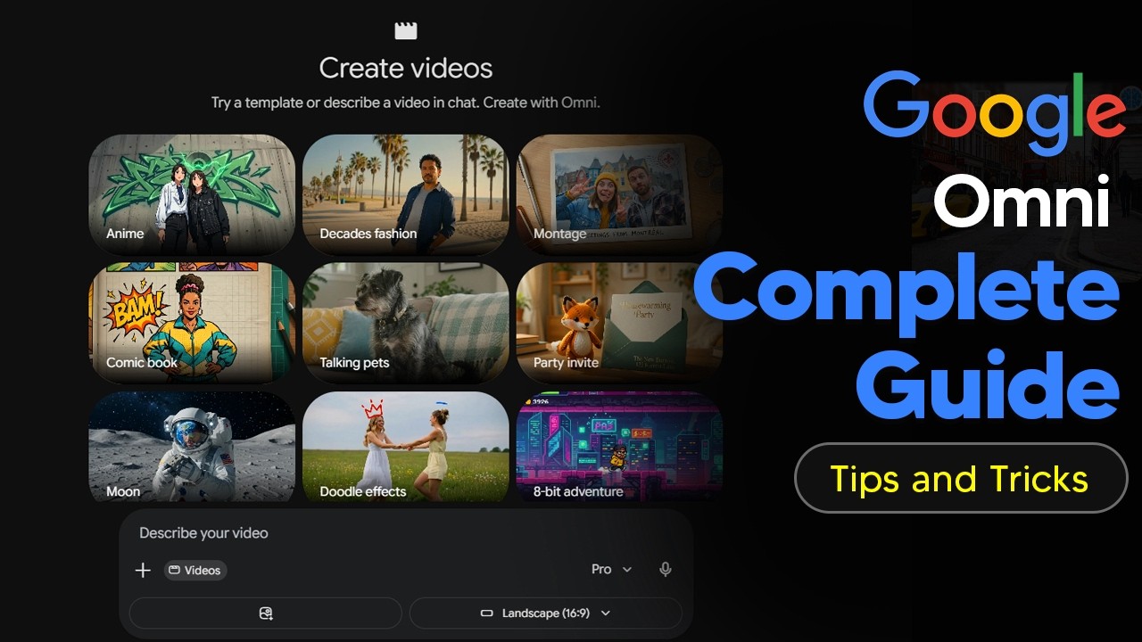 How to use Google Omni - Google Omni tutorial