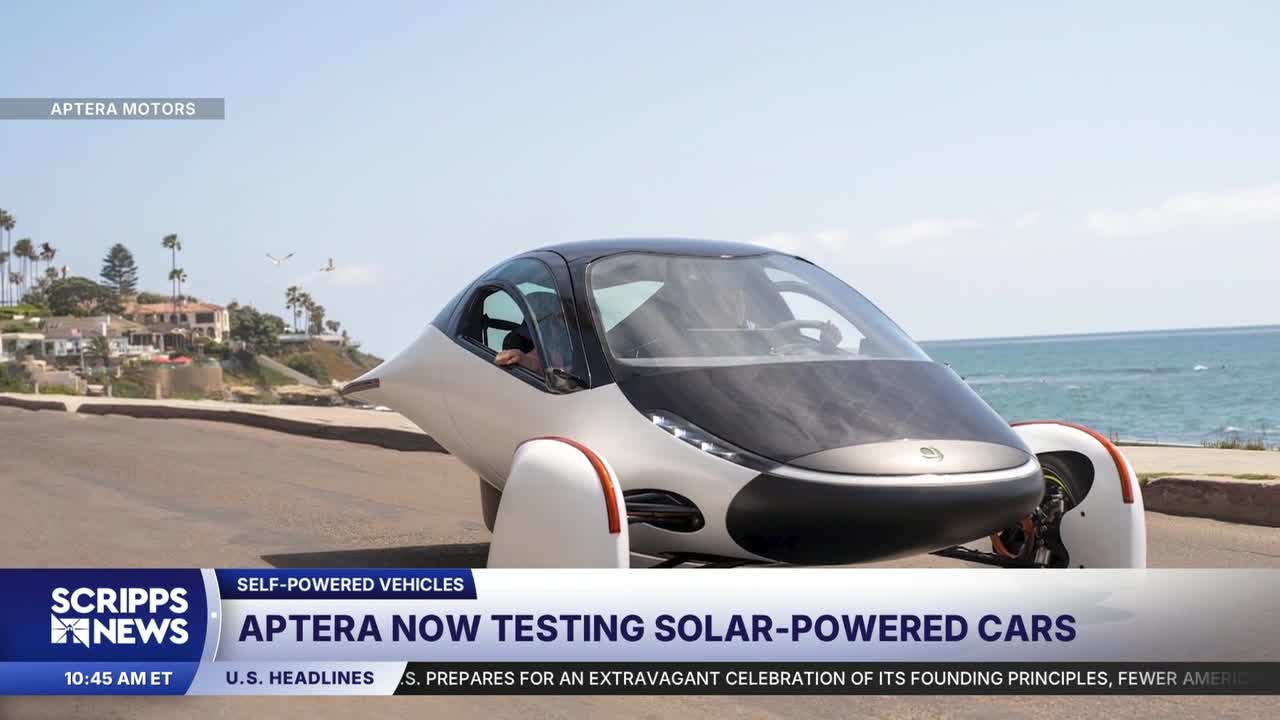 Could this 3-wheeled solar-powered vehicle transform the EV market?