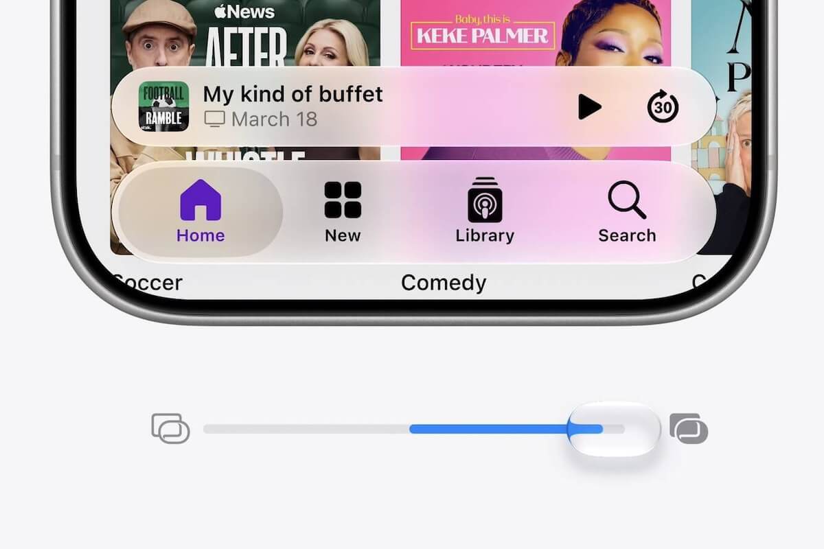Apple built a slider so you can undo its own controversial design — and ...