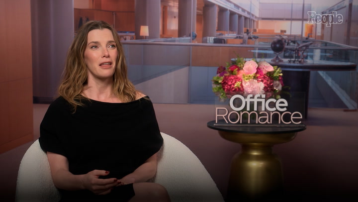 Betty Gilpin was 'kind of panicking' before shooting the 'wild' office ...