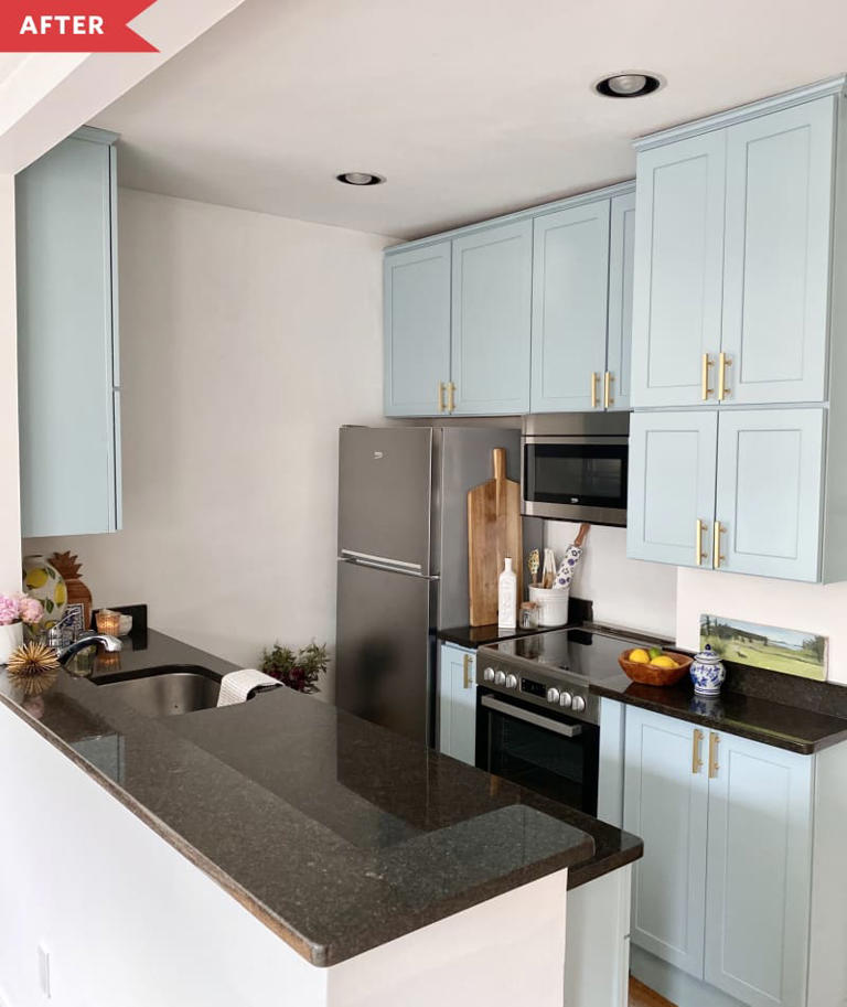 This kitchen felt stuck - until one paint color changed everything