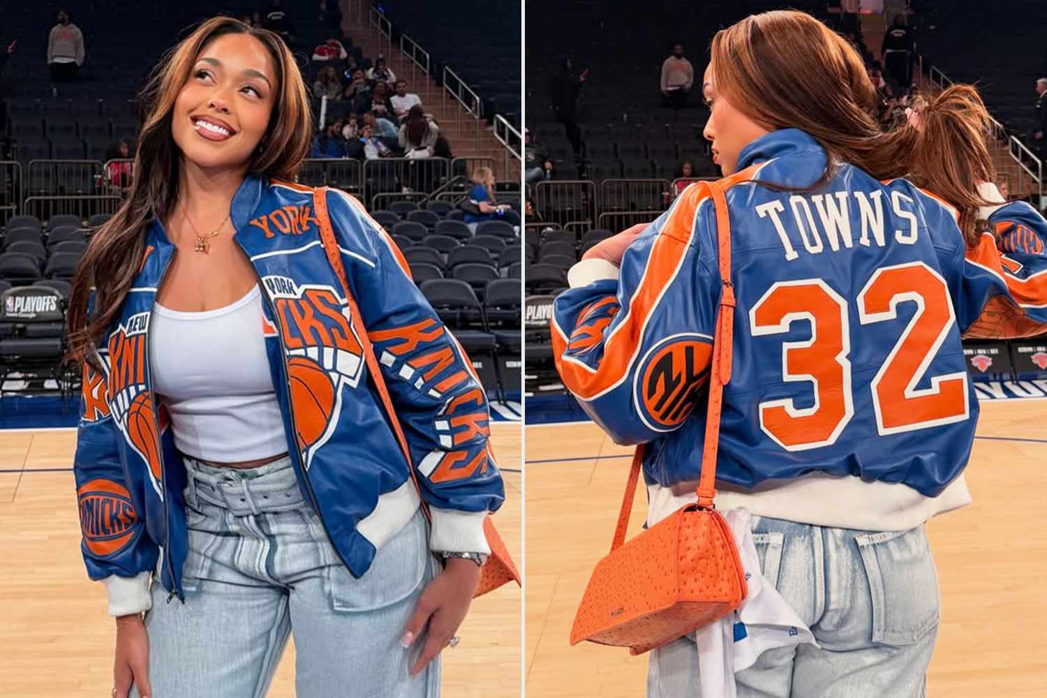 Jordyn Woods can’t bring her ‘lucky’ purse to Knicks game due to no-bag ...