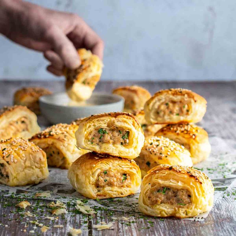 15 sausage roll twists perfect for picnics and parties