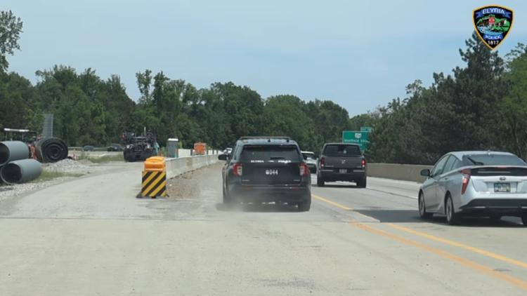 Elyria police stepping up enforcement in I-90 work zone amid rise in ...