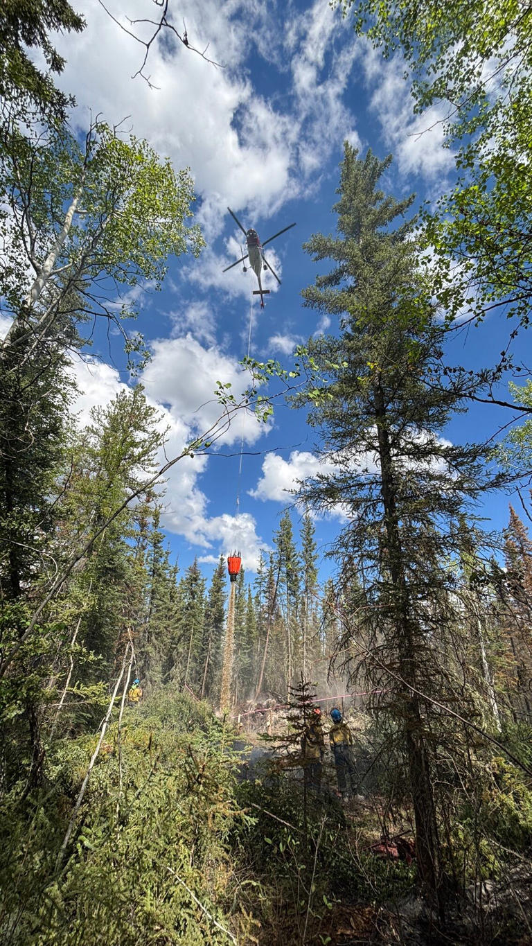 Wet start to the week puts damper on fire activity in NWT