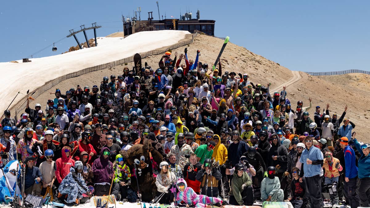 A mammoth send-off: California's last-standing ski resort ends season ...