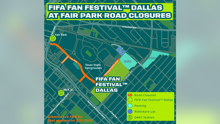 Dallas World Cup road closures: Full list of street closures and ...
