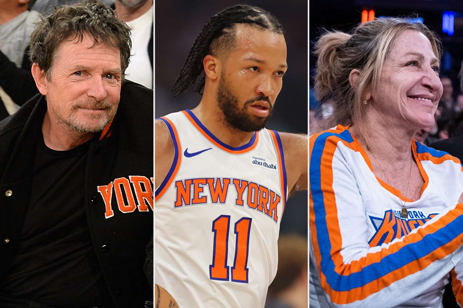 Knicks superfans Michael J Fox, Edie Falco and more share favorite team ...