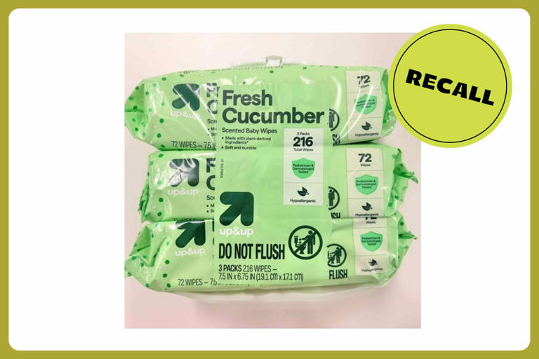 Parents urged to stop using these Target baby wipes immediately after ...