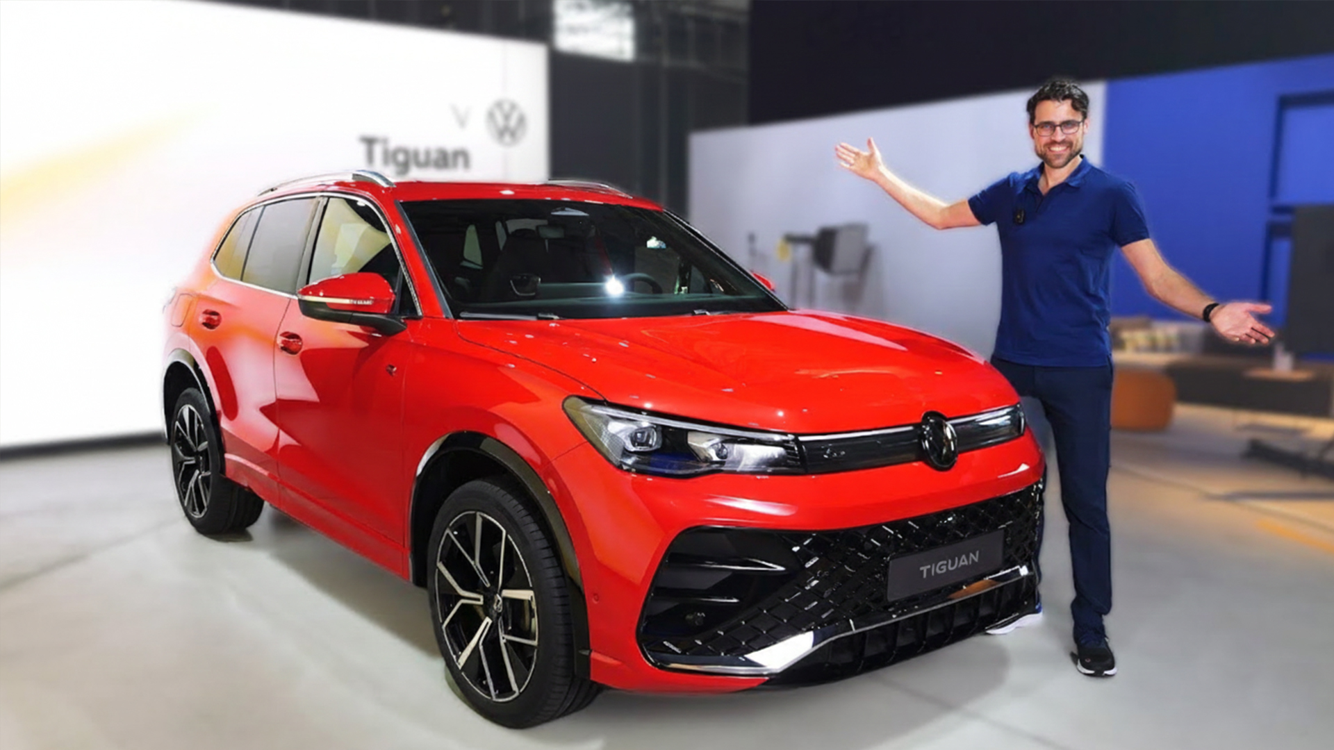 Volkswagen gives the Tiguan a completely new face