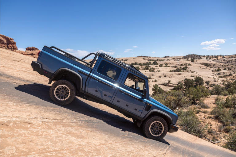 Off-roading the Ineos Grenadier in Moab is an analog time portal