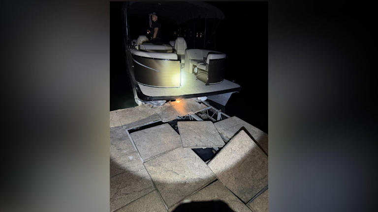 Overnight boat crash leaves one person with life-threatening injuries