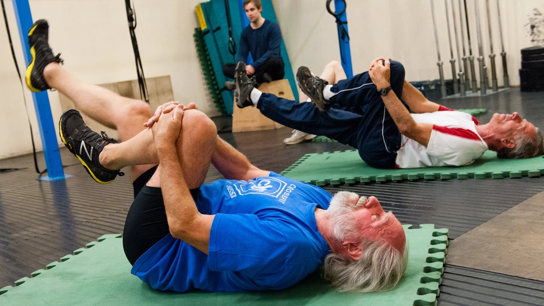Leg strength exercises for men over 60