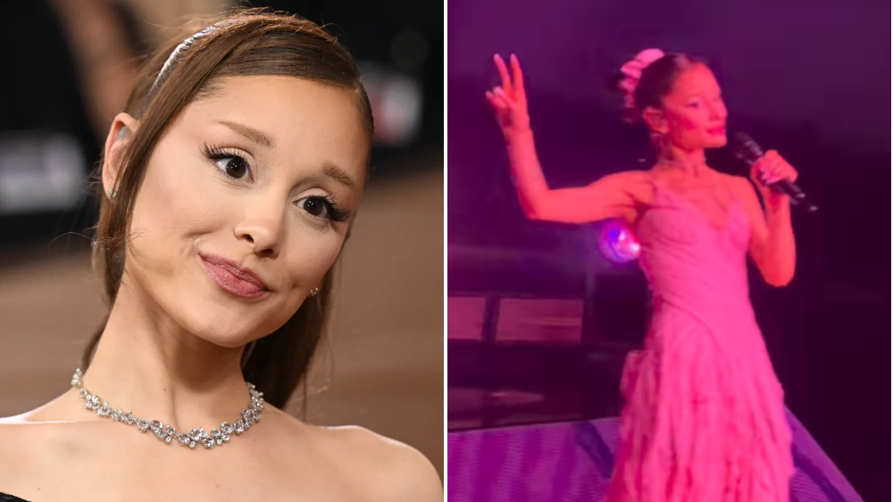 Ariana Grande pokes fun at failed marriage with 'messy' dance move